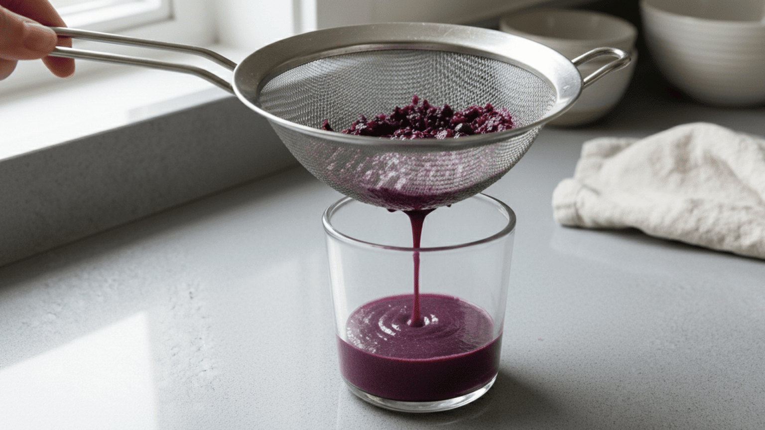 Easy Steps to Make Blueberry Puree - Yishi Foods
