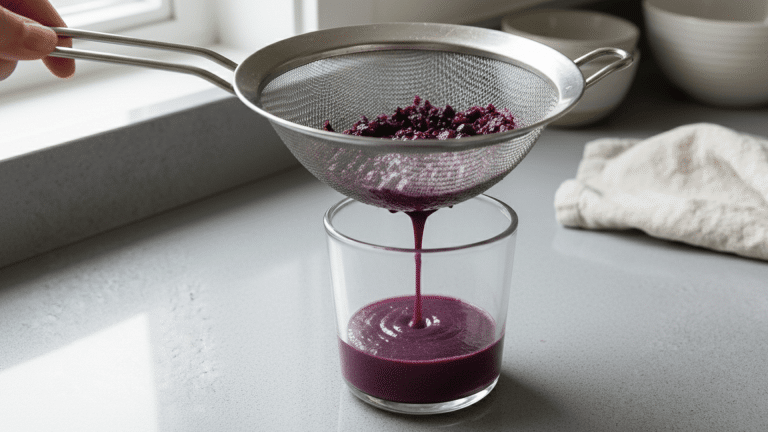 Easy Steps to Make Blueberry Puree - Yishi Foods