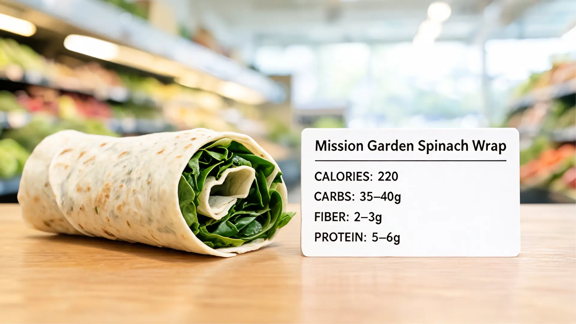 Spinach Wrap Calories: Full Nutrition Guide